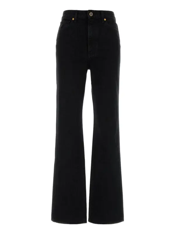 Khaite Straight-leg Jeans - Black