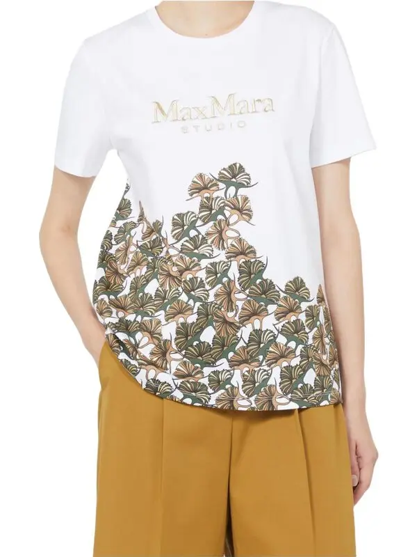 Max Mara Short Sleeve T-shirt - White
