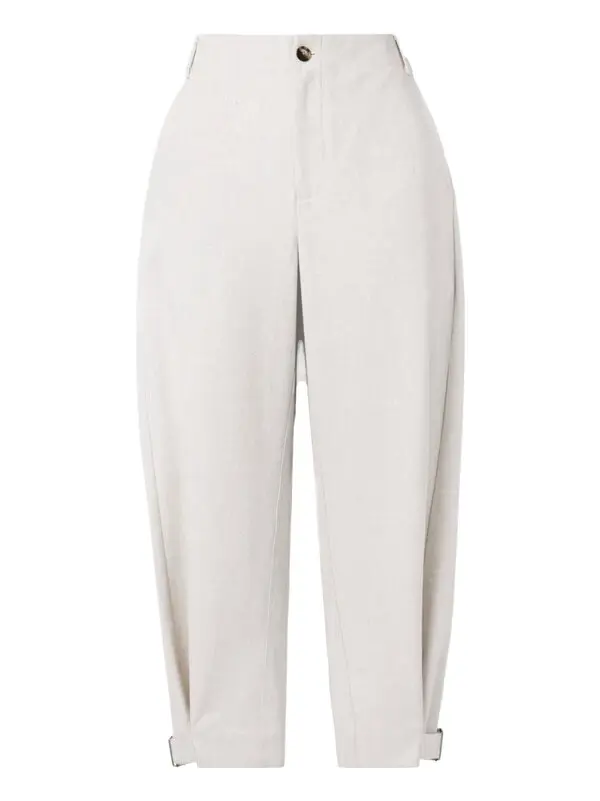Proenza Schouler Kay Tapered Casual Pants - Off White