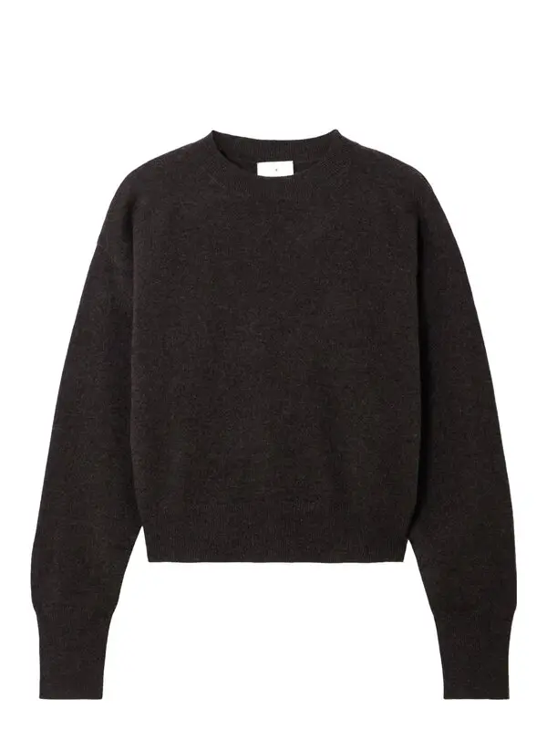 Le Kasha Long-sleeved Knitted Shirt - Black