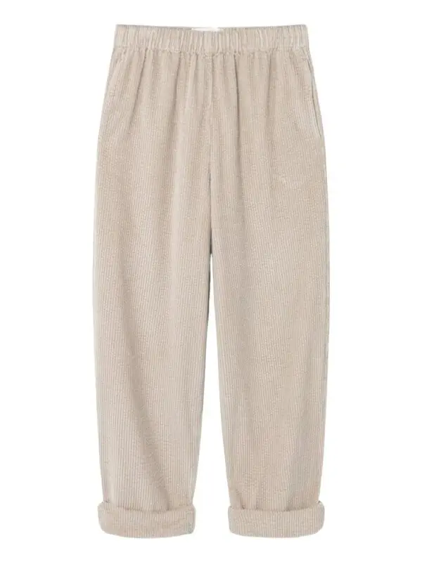 American Vintage Elastic Waist Pants - Nude