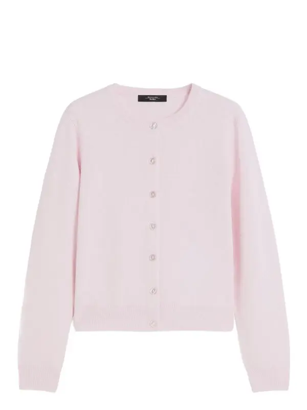 Max Mara Wool And Cashmere Cardigan - Pink