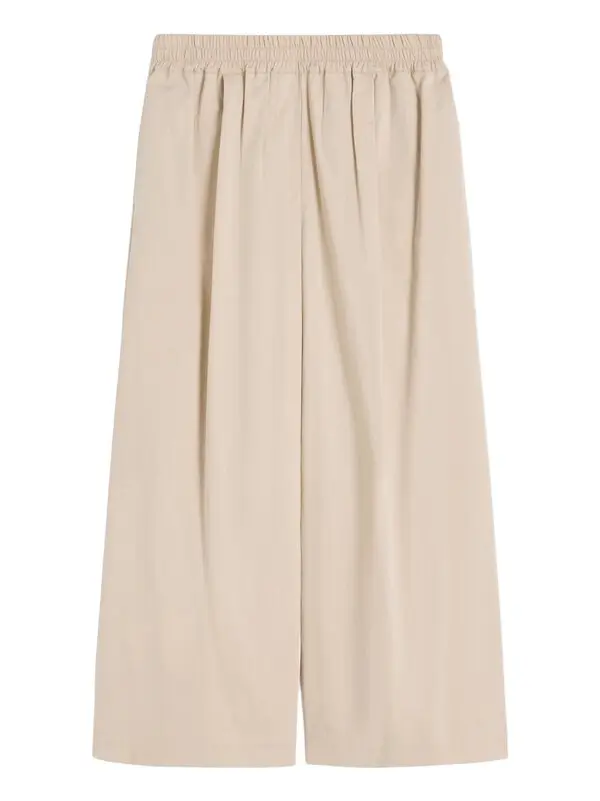 Max Mara Elasticated Waist Casual Pants - Beige