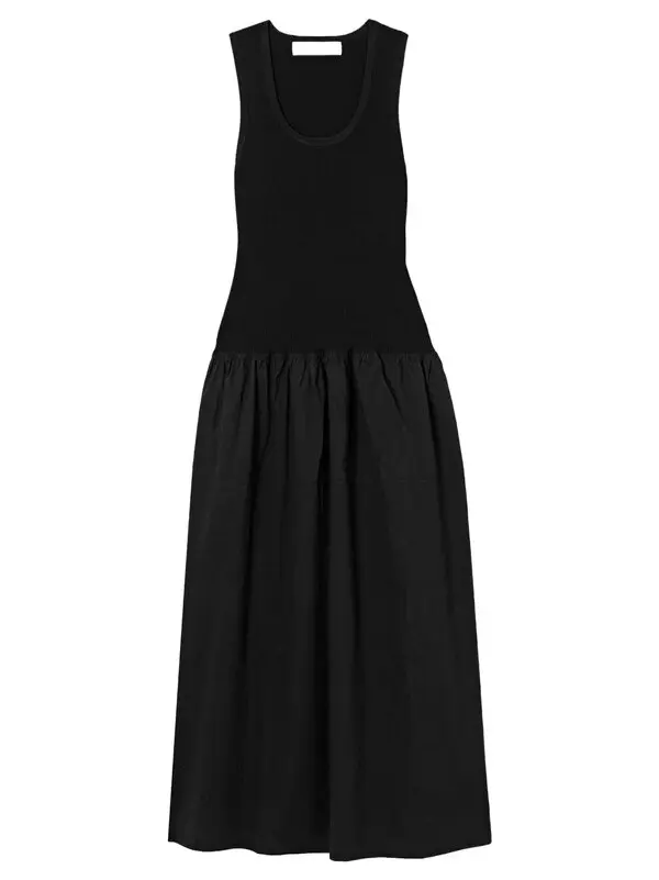 Proenza Schouler Sleeveless Poplin Dress - Black