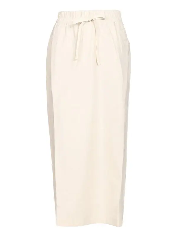 Max Mara Milano Jersey Skirt - White