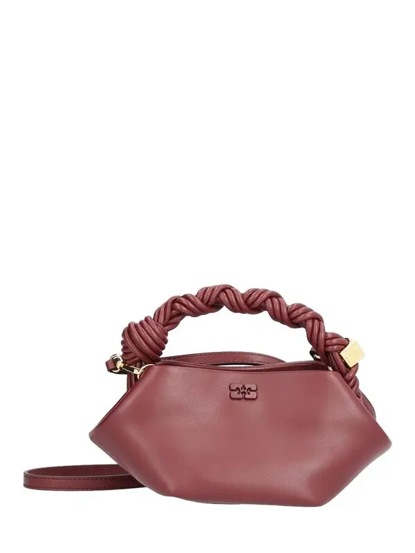 GANNI Mini Butterfly Bag In Recycled Leather - Multicolor