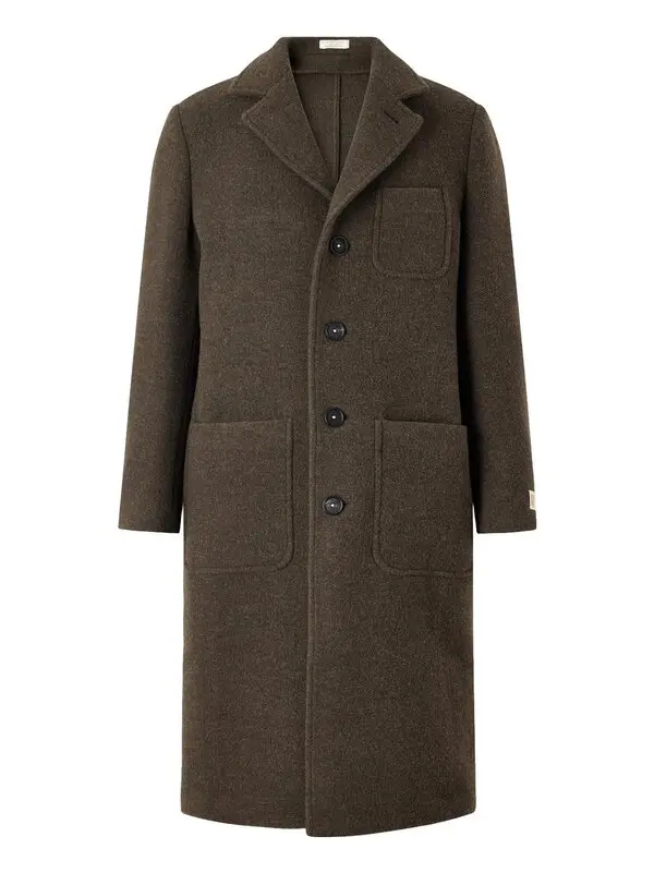 Massimo Alba Florio10 Virgin Wool Coat - Green