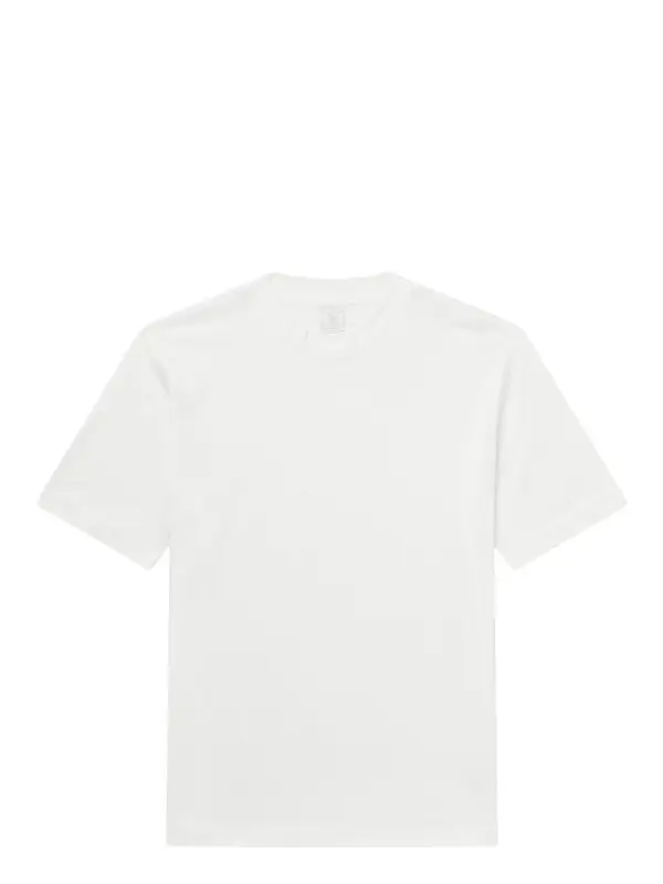 Eleventy Cotton-jersey T-shirt - White