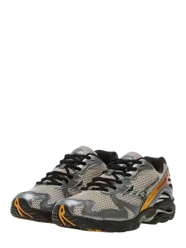 Mizuno Wave Rider Mesh Panel Sneakers - Grey
