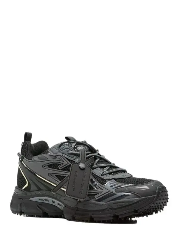 Off-White Be Right Back" Panelled Sneakers - Black