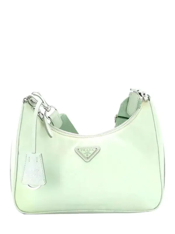 Prada Re-edition 2005 Shoulder Bag Tessuto - Green