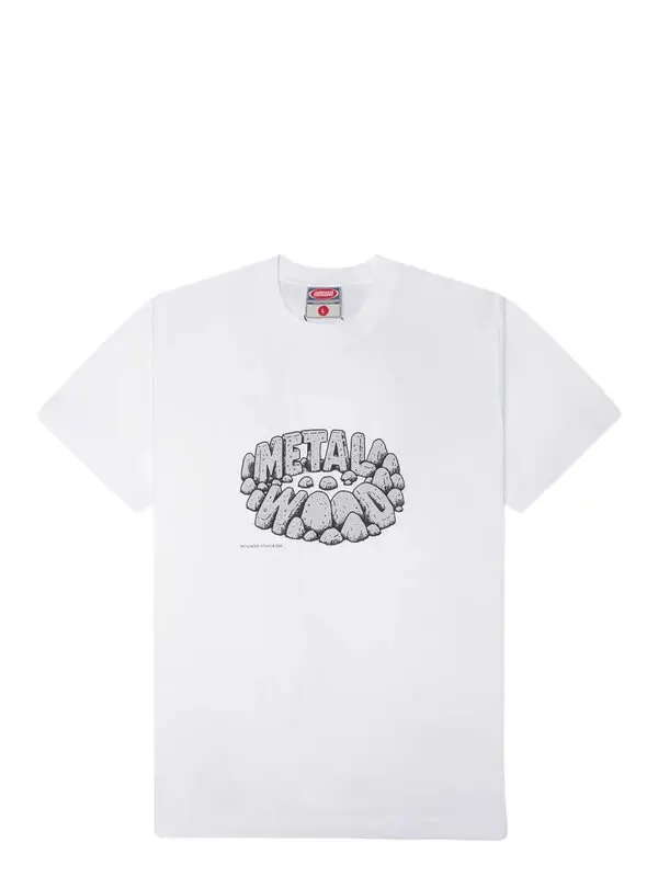 METALWOOD STUDIO Stonehenge Cotton T-shirt - White