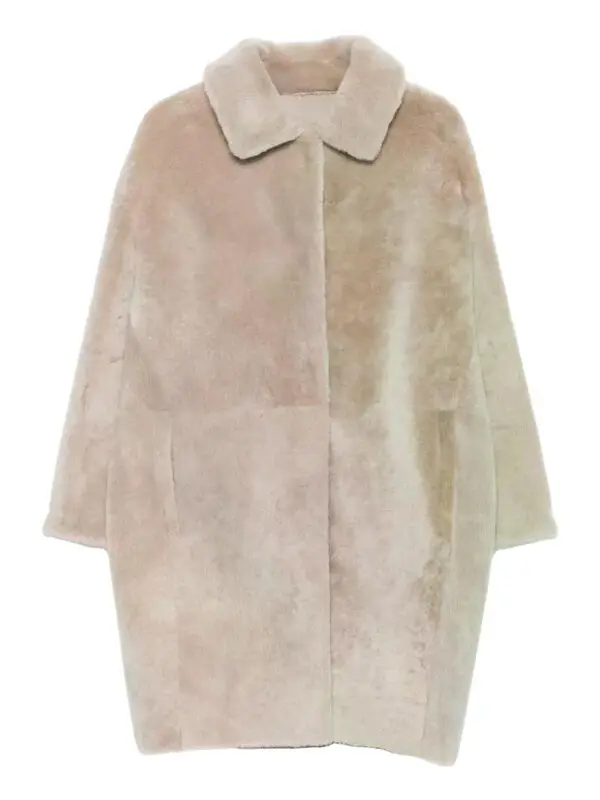 MANZONI 24 Single-breasted Coat - Neutrals