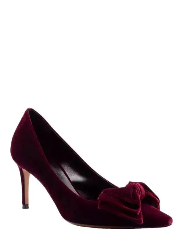 Roberto Festa Flowy Bow-detail Pumps - Red