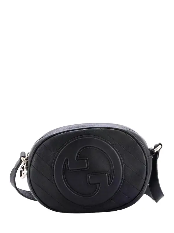 Gucci Blondie Nm Round Camera Bag - Black