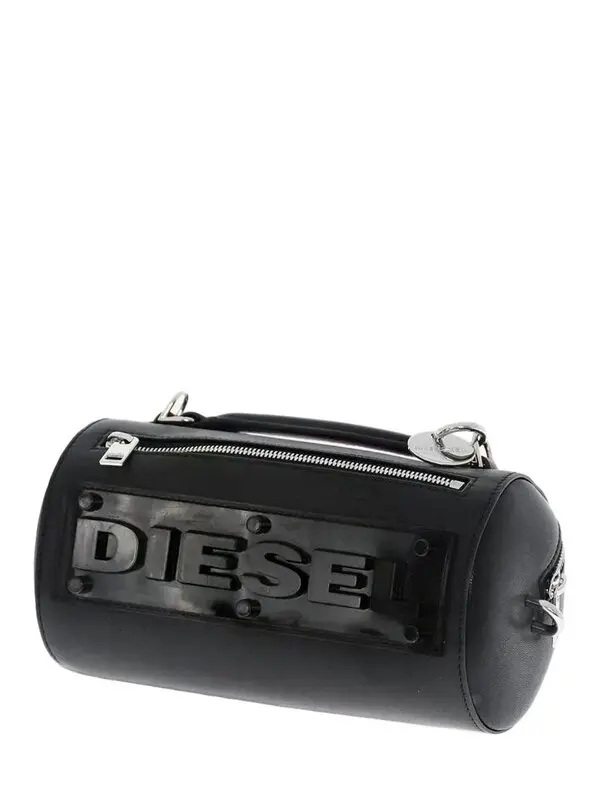 DIESEL® Cayac Embossed Logo Belt Bag - Black