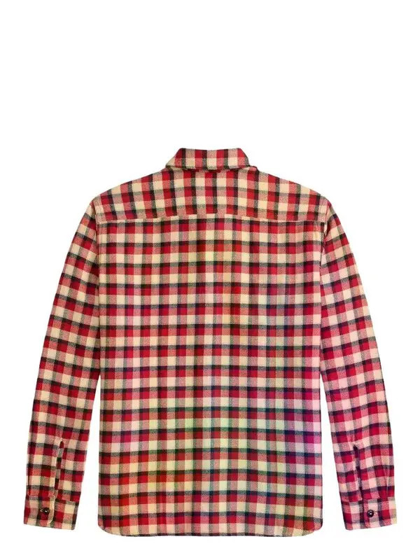 Ralph Lauren Plaid Long-sleeved Shirt - Red