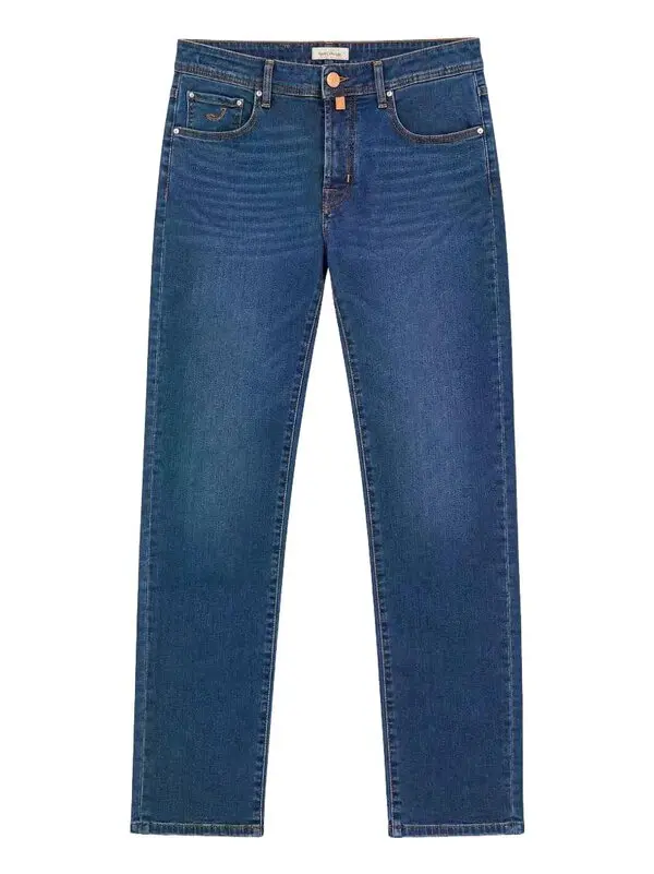 Jacob Cohen Embroidered Jeans - Blue