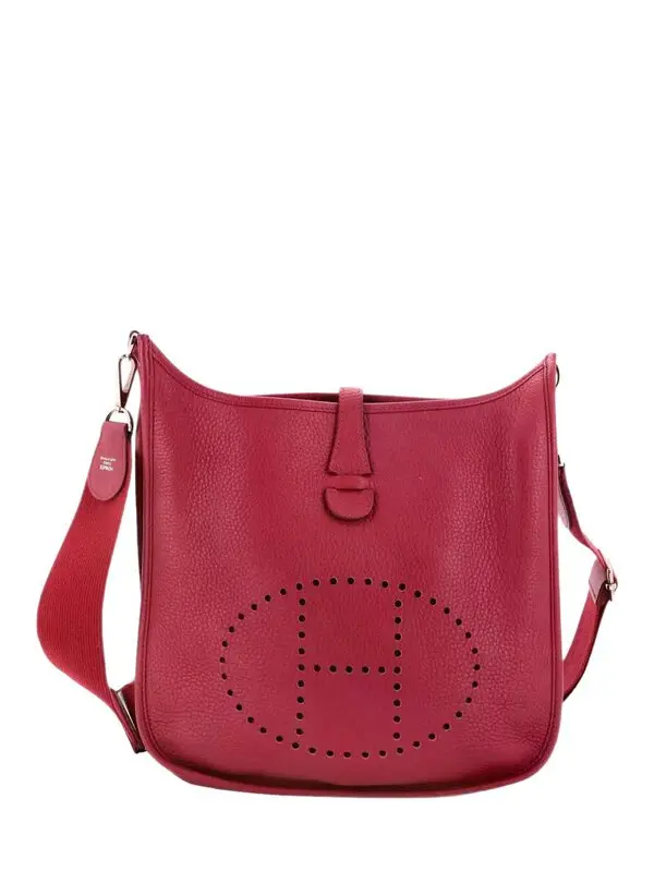 Hermès Evelyne Gen Iii Clemence Pm Crossbody Bag - Pink