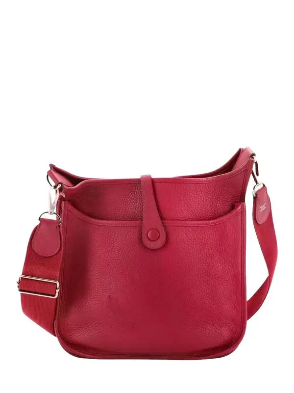 Hermès Evelyne Bag Gen Iii Clemence Pm Crossbody Bag - Pink