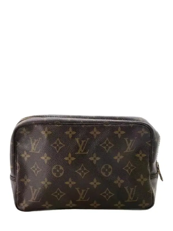 LOUIS VUITTON Monogram Canvas Toiletry Pouch 23 - Brown
