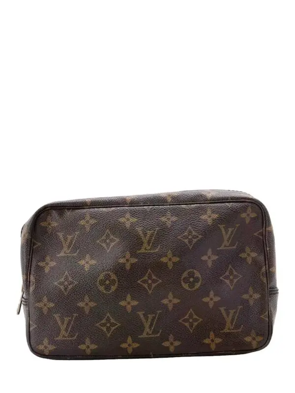 LOUIS VUITTON Monogram Canvas Toiletry Pouch 23 - Brown