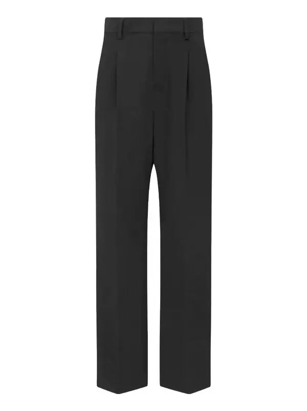 ROSSI Nomy Pleated Trousers - Black