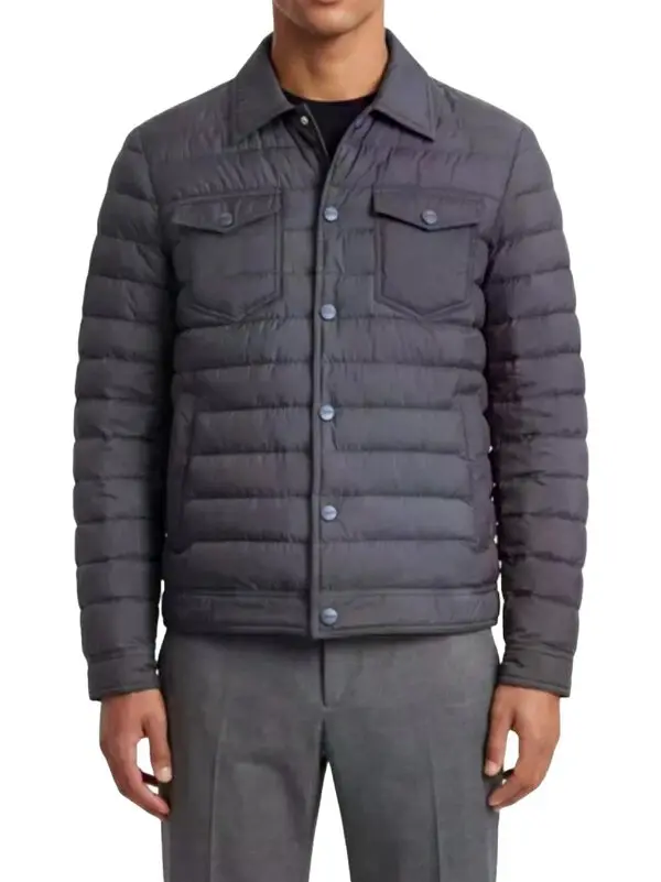 Herno Quilted Padded Jacket - Blue