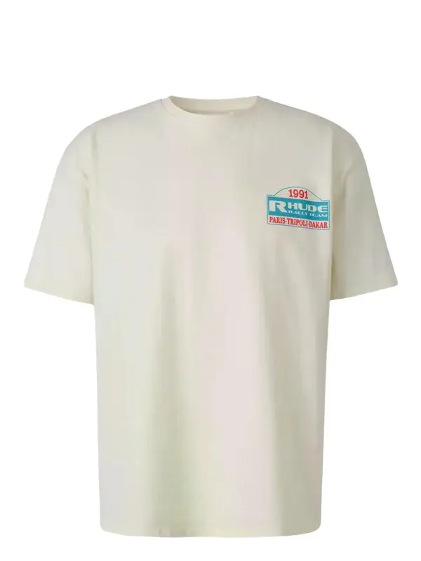 Rhude Tripoli Rally Team T-shirt - Neutrals