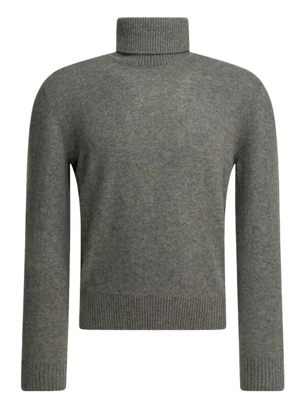 ALTUM Cashmere Roll Neck Sweater - Grey