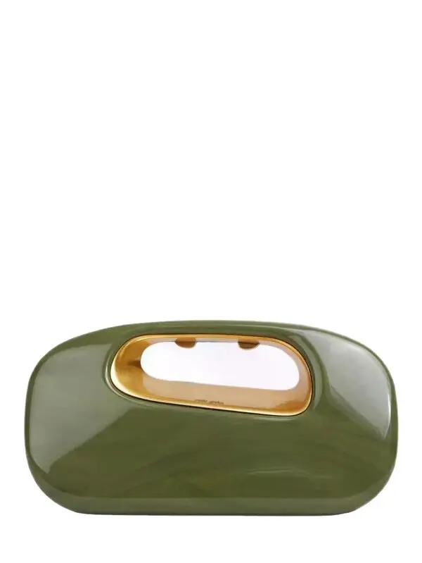 Cult Gaia Amara Clutch - Green