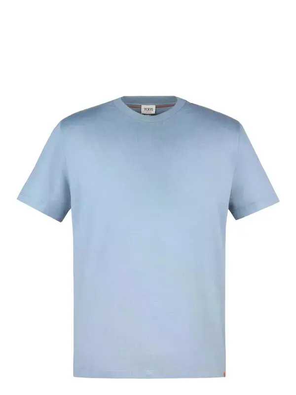 TOD'S T-shirt In Jersey - Blue