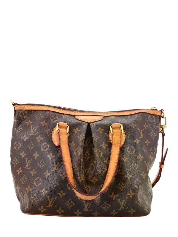 LOUIS VUITTON Palermo Monogram Canvas Pm Tote Bag - Brown