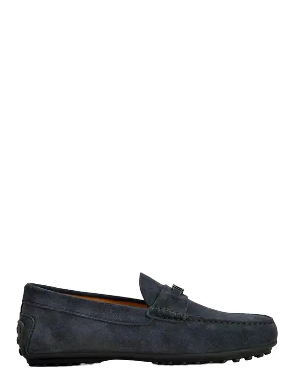 TOD'S City Gommino Suede Loafers - Blue
