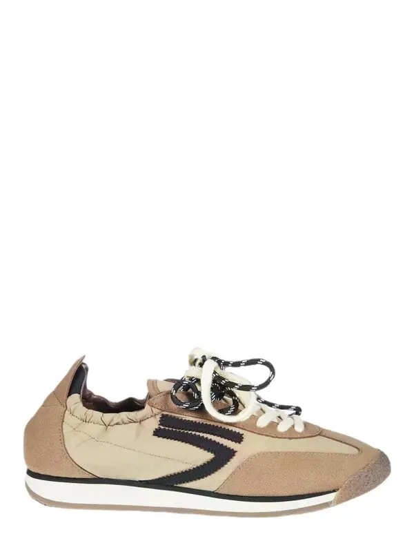 PURAAI 6.02 Panther Panelled Sneakers - Neutrals