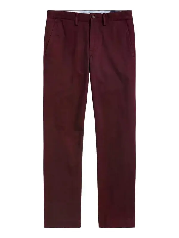 Polo Ralph Lauren Straight Stretch Cotton Chinos - Red