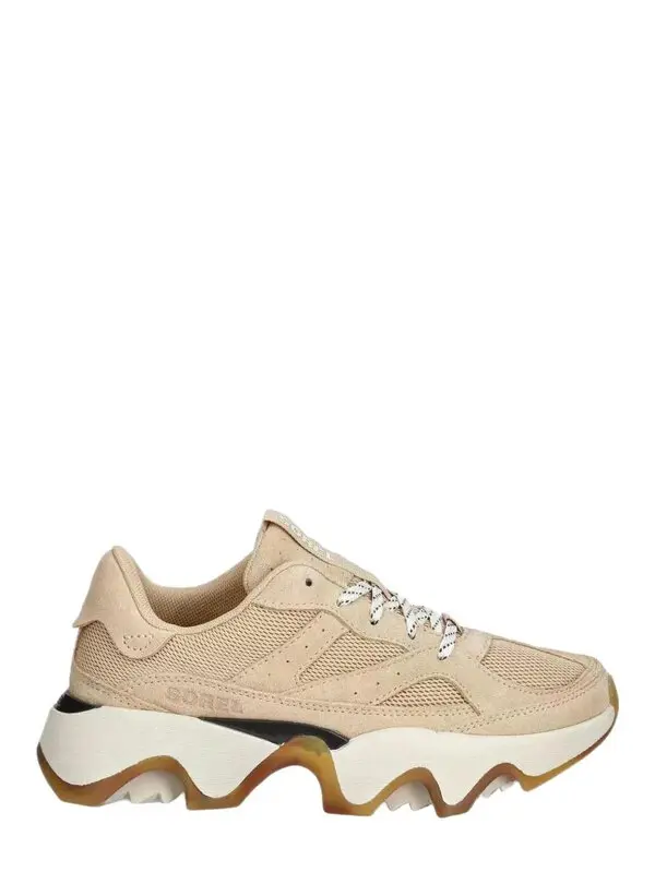 Sorel Paneled Chunky-sole Sneakers - Neutrals