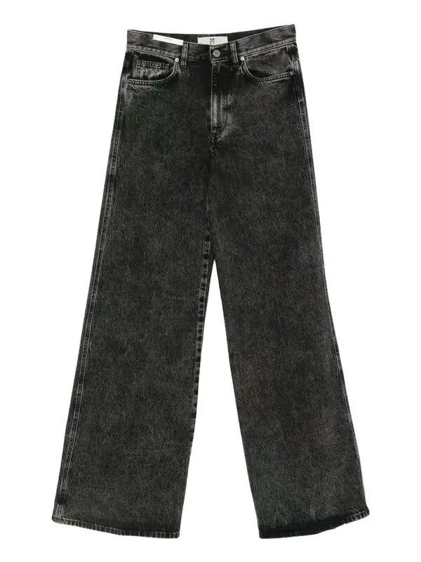 PT TORINO Cyndi Belt-loop Jeans - Black