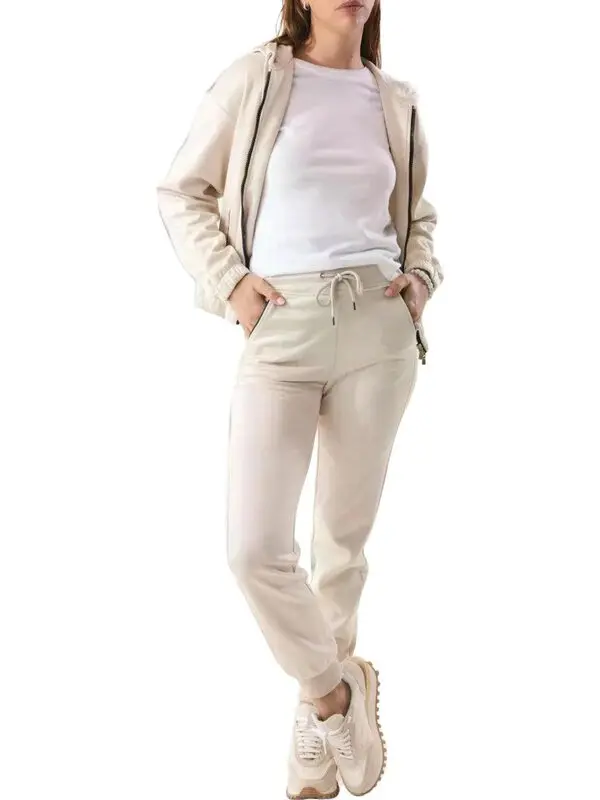 Eleventy Beige Drawstring Track Pants - Neutrals