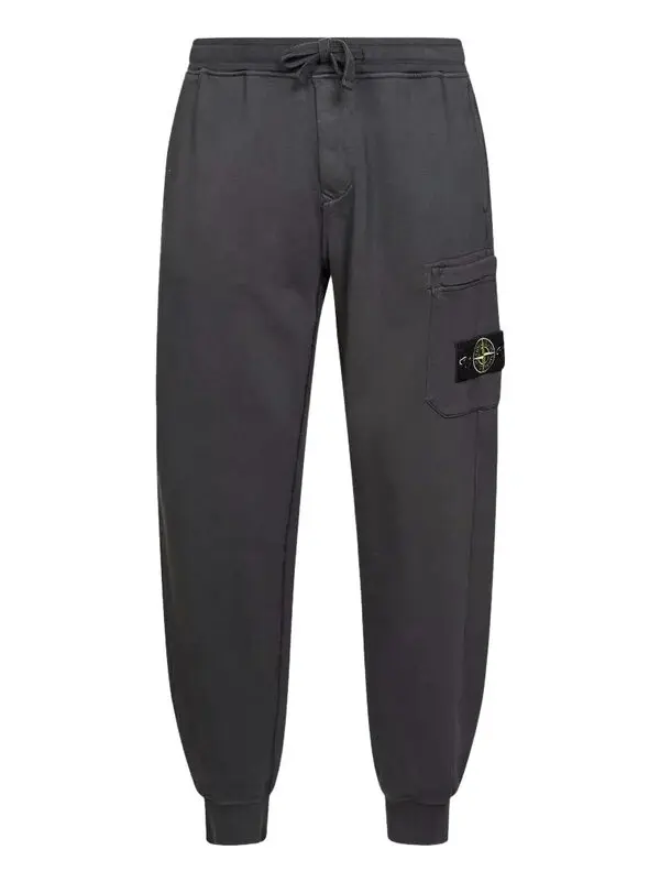 Stone Island Logo-patch Track Pants - Grey