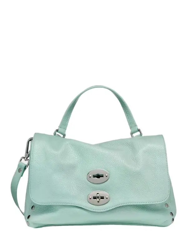 ZANELLATO Postina Leather Shoulder Bag - Blue