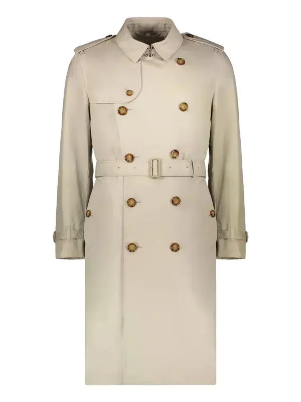 Burberry Double-breasted Trench Coat - Neutrals