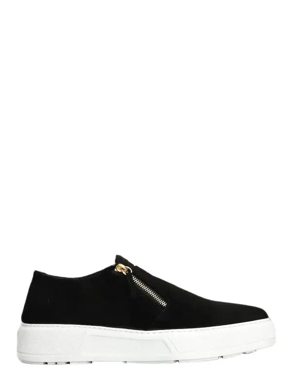 GIUSEPPE ZANOTTI Zip-detail Sneakers - Black