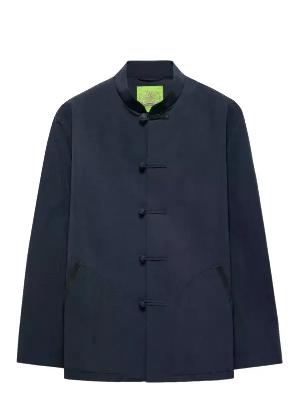 Shanghai Tang Frog-fastening Jacket - Blue