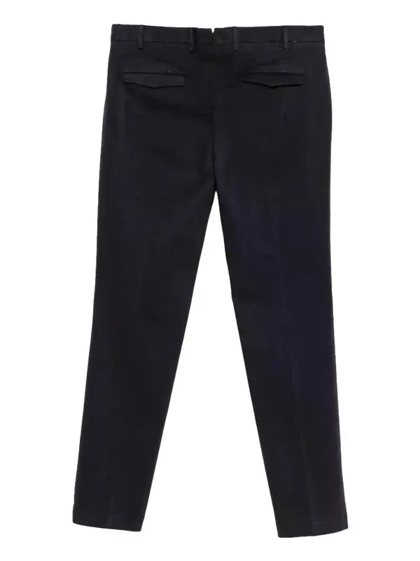 PT TORINO Master Belt-loop Pleated Trousers - Blue