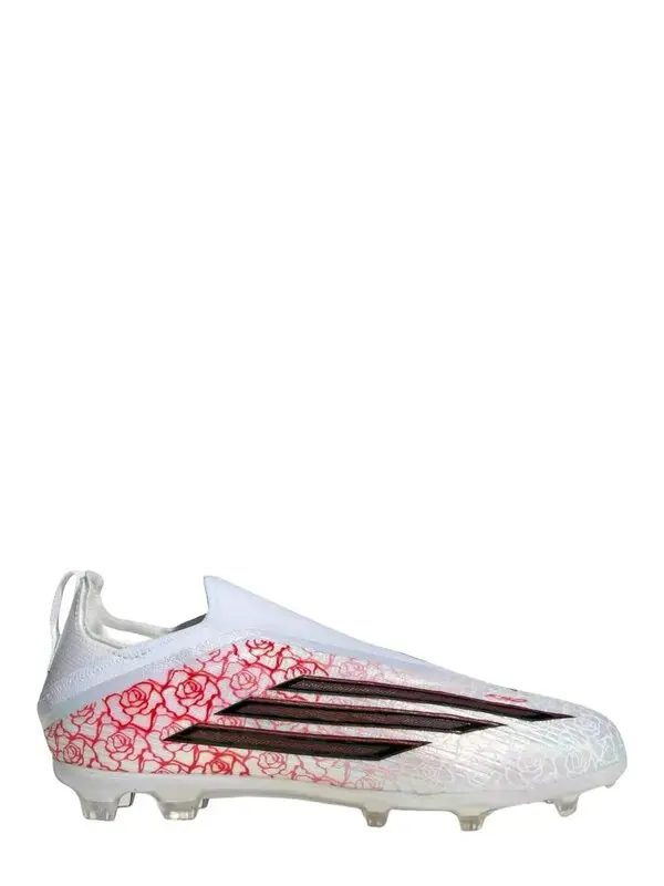 Adidas F50 League Laceless Football Boots - White