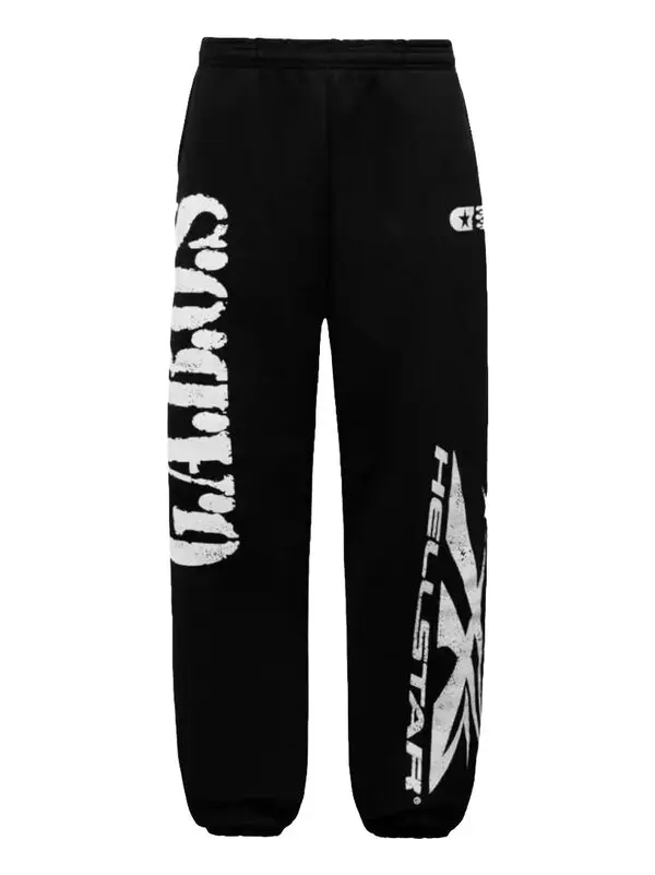 HELLSTAR G.a.b.o.s. Graphic-print Track Pants - Black
