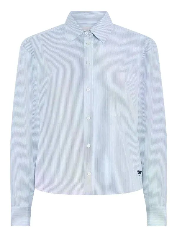 Max Mara Vertical Stripe Shirt - White
