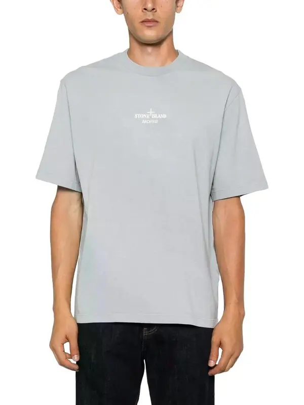 Stone Island 2100033 Organic Cotton Jersey T-shirt - Grey