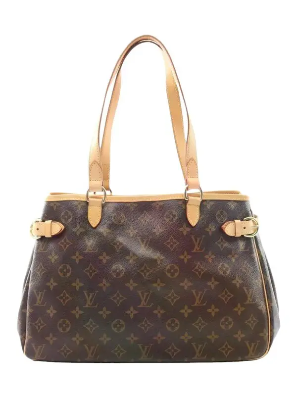 LOUIS VUITTON Monogram Canvas Batignolles Horizontal Shoulder Bag - Brown